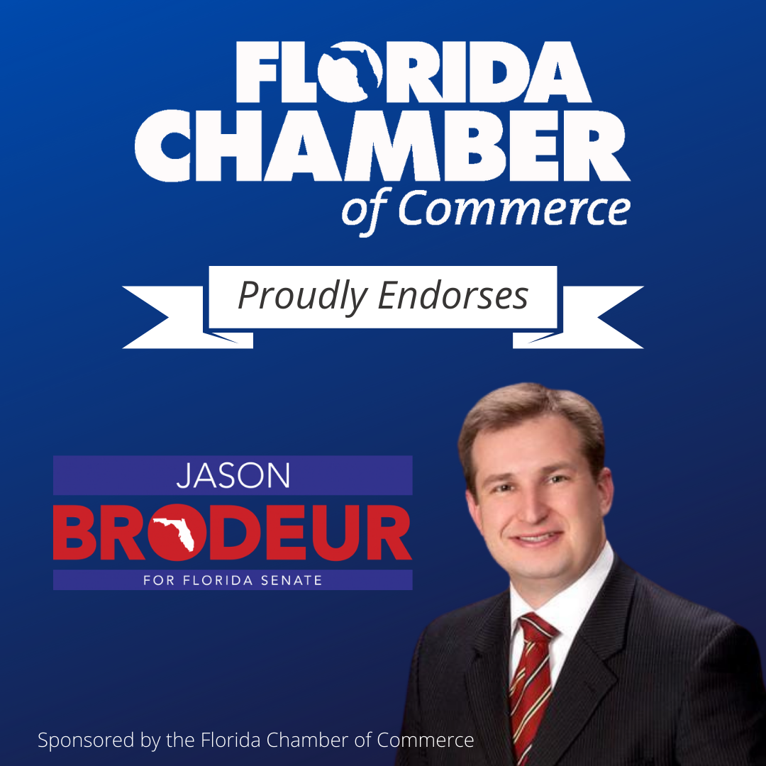 Florida Chamber of Commerce Endorses Jason Brodeur in Senate District 9 ...