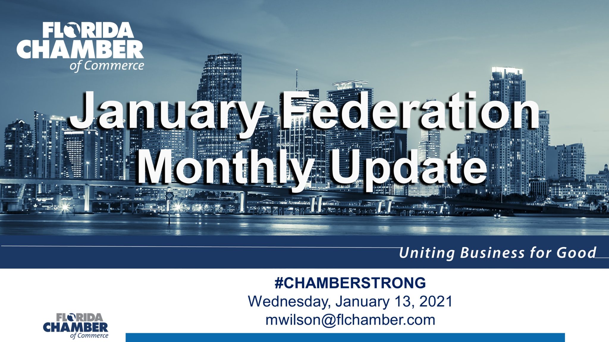 Monthly Local Chamber Federation Zoom Call, January 13, 2021 – Florida ...
