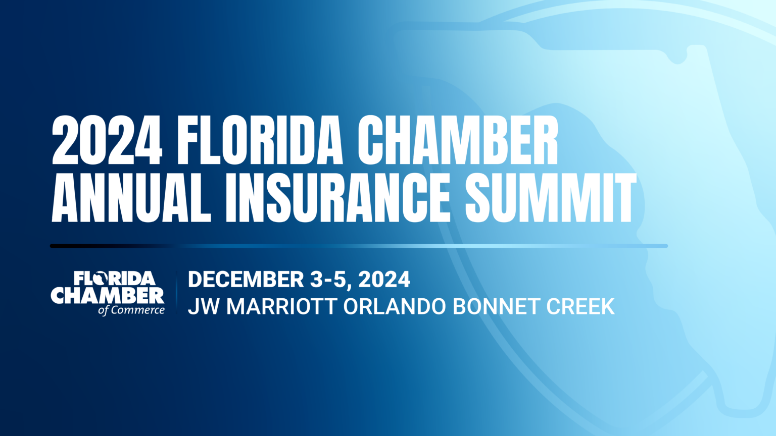 2024 Florida Chamber Annual Insurance Summit – Florida Chamber of Commerce