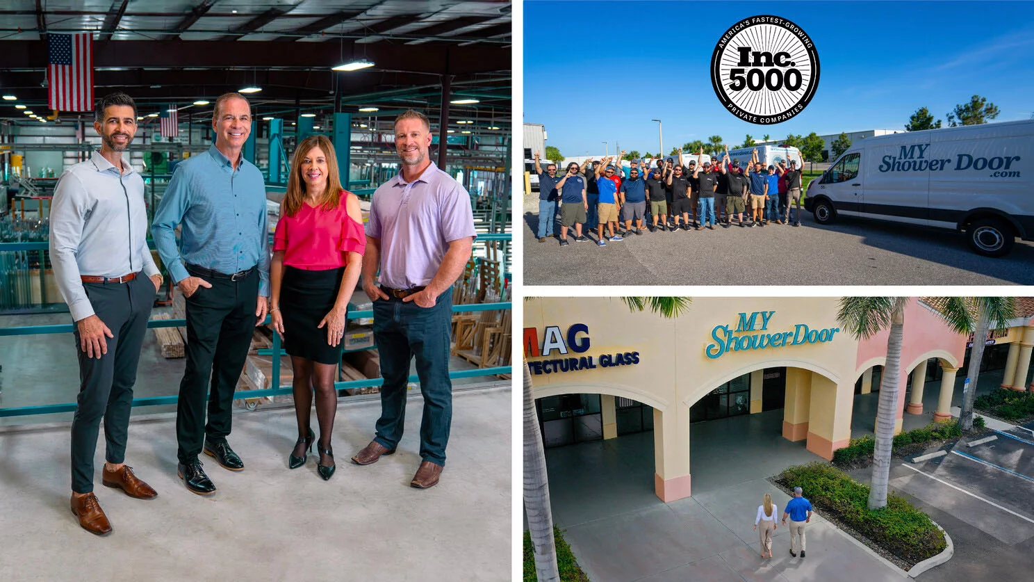 Daubmann Family Businesses MY Shower Door and D3 Glass Earn Spots on ...