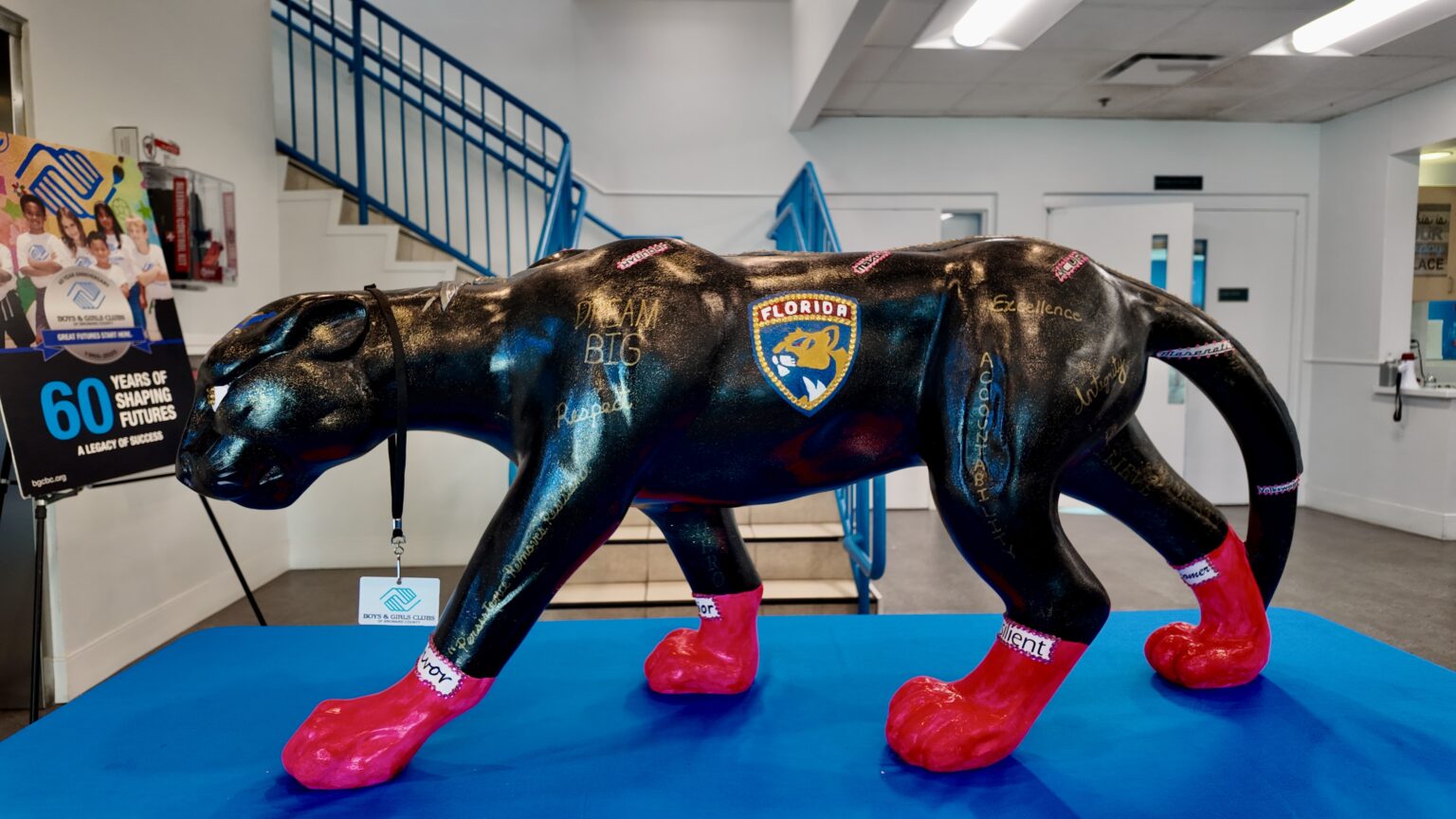 Boys & Girls Clubs of Broward County Unveil Symbolic Panther Sculpture ...