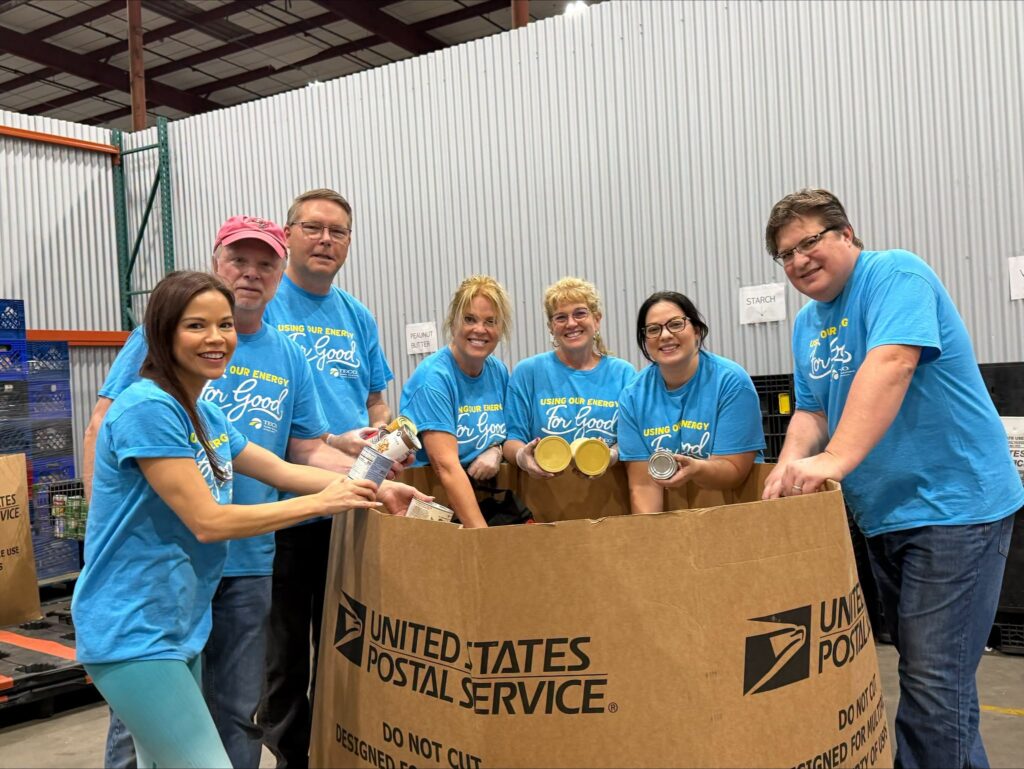 Tampa Electric Volunteers Help Sort Food Donations for Families in Need ...